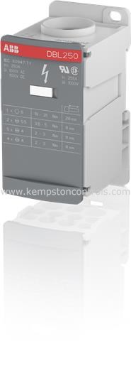 Entrelec 1SNL325010R0000 ENTRELEC DBL 250 DISTRIBUTION BLOCK SINGLE POLE | Kempston Controls