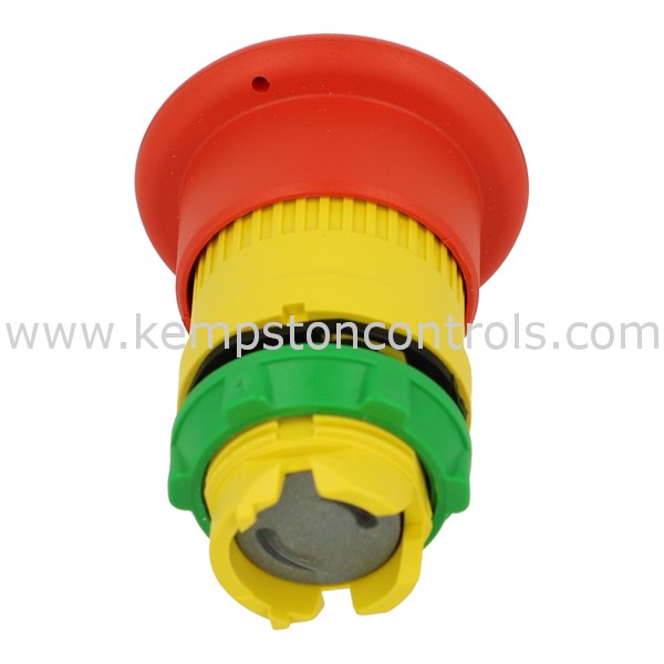 Schneider ZB5AT84 SCHNEIDER RED EMERGENCY STOP PUSH BUTTON HEAD, RED ...