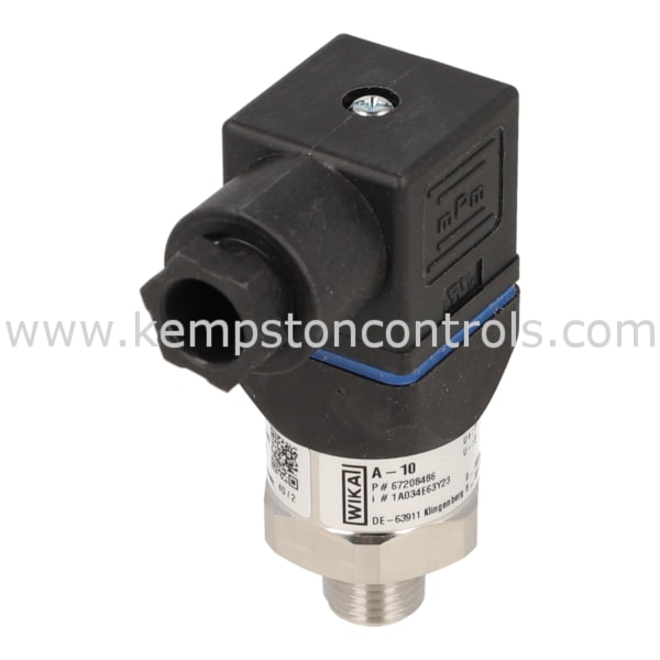 WIKA 50372475 WIKA PRESSURE TRANSMITTER, 0-100 PSIG, 4-20 MA, 2W AT 8 ...