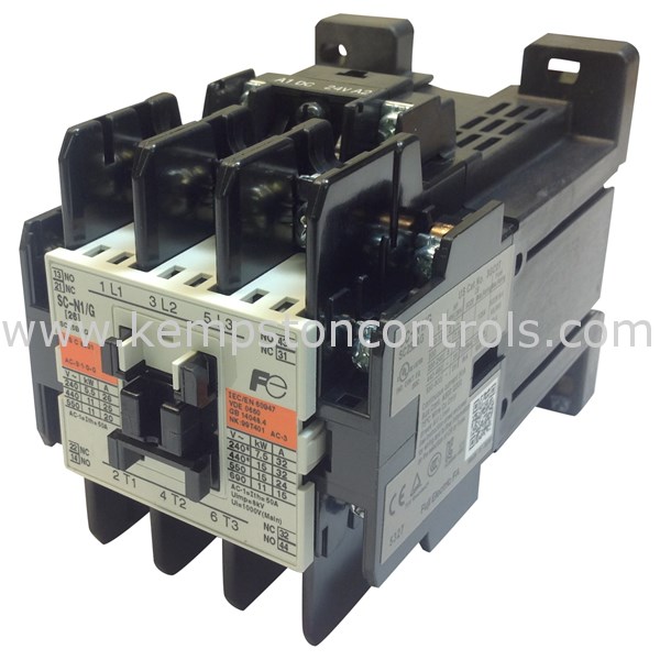 Fuji SCN1/G/24 SC-N1/G DC 24V CONTACTOR 2N/O+2N/C AUX (15KW AC3 380 ...
