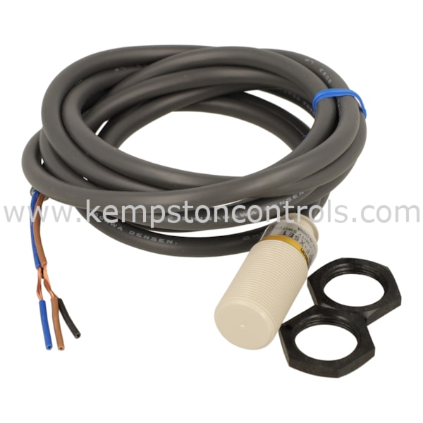 Omron E2F-X5E1 2M OMRON INDUCTIVE SENSOR, M18, 5MM RANGE FLUSH, NPN NO ...