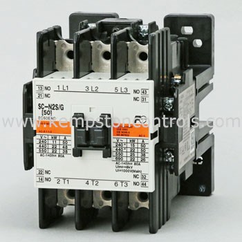 Fuji SCN2S/G-24 SC-N2S /G-DC24V CONTACTOR 2N/O+2N/C AUX (22KW AC3 380/440V) | Kempston Controls