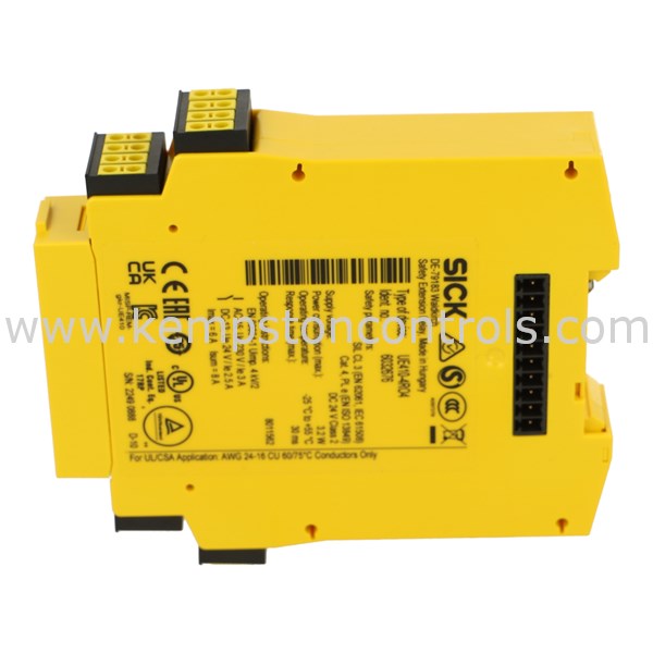 Sick UE410-4RO4 SICK FLEXI SOFT, RELAY MODULE, 4 ENABLE CURRENT ...