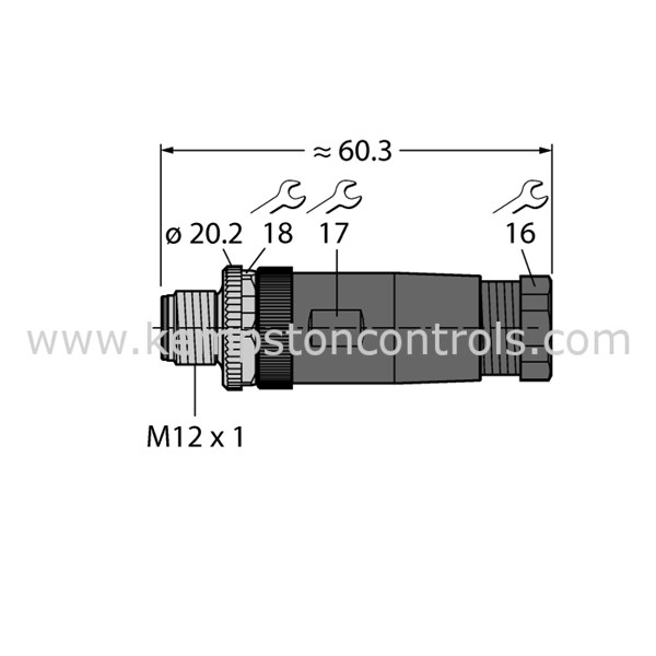 Turck Banner BS81121-0/PG9 TURCK ACCESSORIES | Kempston Controls