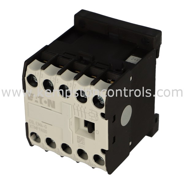 Eaton Moeller DILEM4-G(24VDC) MOELLER 4-POLE CONTACTOR,22A/AC-1,DC ...