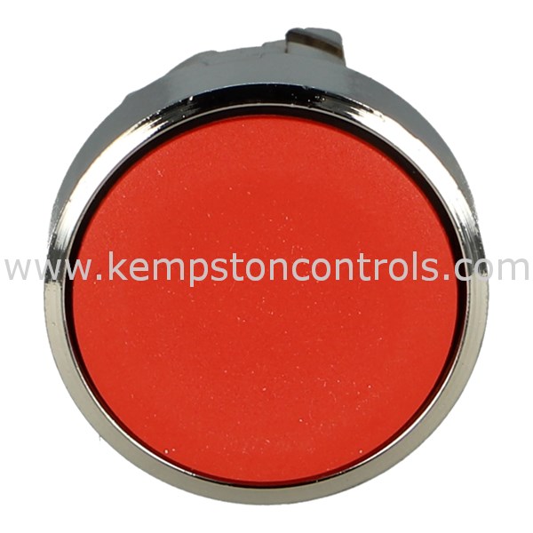 Schneider ZB4BA4 SCHNEIDER P/BUTTON FLUSH RED | Kempston Controls