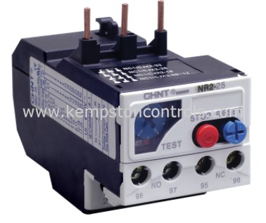CHINT NR2-25-10 CHINT THERMAL OVERLOAD RELAY, CURRENT CLASS 25, 7A-10A RATED, 1NO, 1NC, PLUG-IN ...