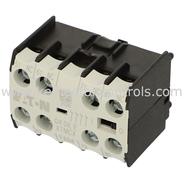 Eaton Moeller 04DILE MOELLER AUX CONTACT BLOCK 4NC FRONT MOUNT ...