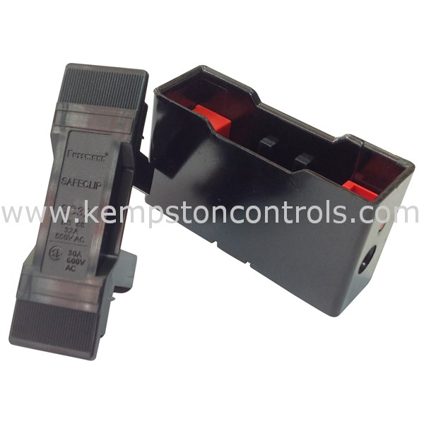 Bussmann SC32BH BUSSMANN (GE) SAFECLIP FUSE HOLDER, SP, 32A BUSBAR/ FRONT CONNECTED | Kempston ...
