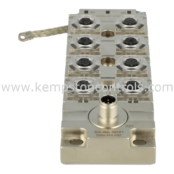 MURR 58161 MURR TREE METAL 8 PORT UNMANAGED SWITCH, 9 TO 30 V, FULL ...