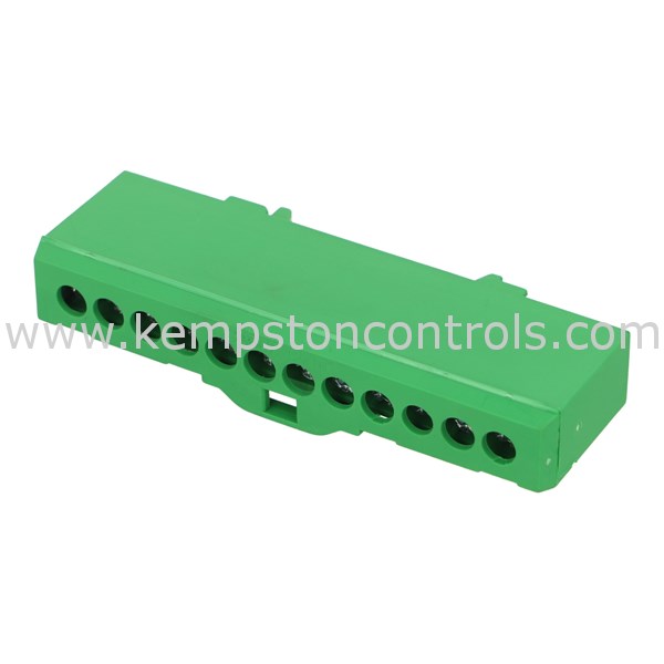 Cabur QBLOK.12/TE DISTRIBUTION TERMINAL 12 POLE 16MM GREEN | Kempston ...