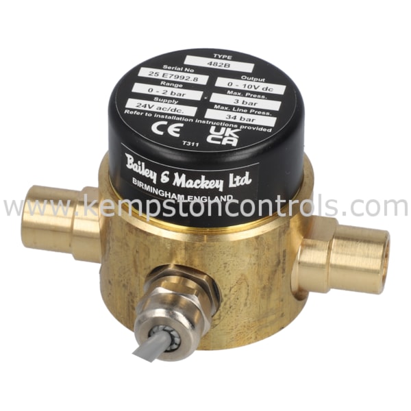 Bailey & Mackey 482B BAILEY & MACKEY DIFFERENTIAL PRESSURE TRANSMITTER ...
