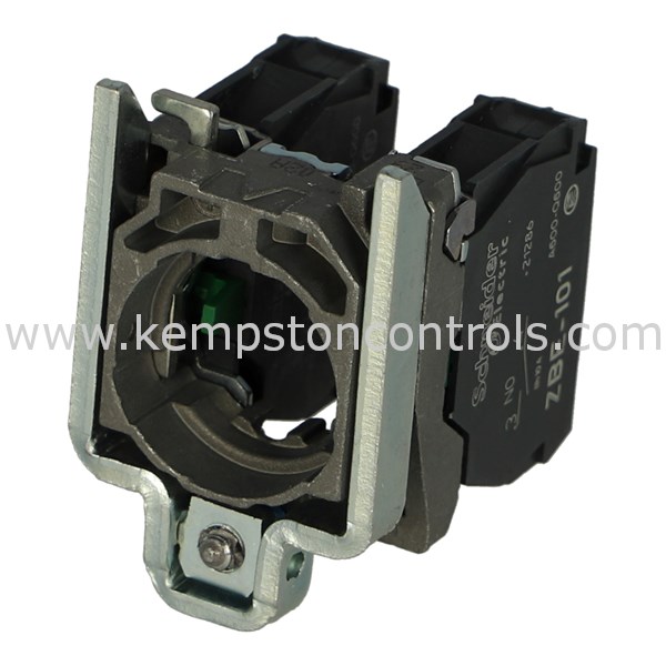 Schneider ZB4BZ103 SCHNEIDER SINGLE CONTACT BLOCK WITH BODY/FIXING ...