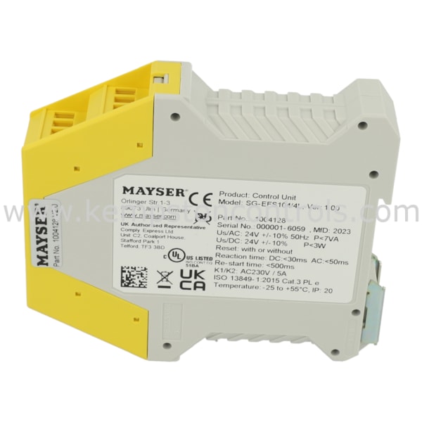 Mayser SG-EFS 104/4L MAYSER 24V AC/DC, CONTROLLER | Kempston Controls