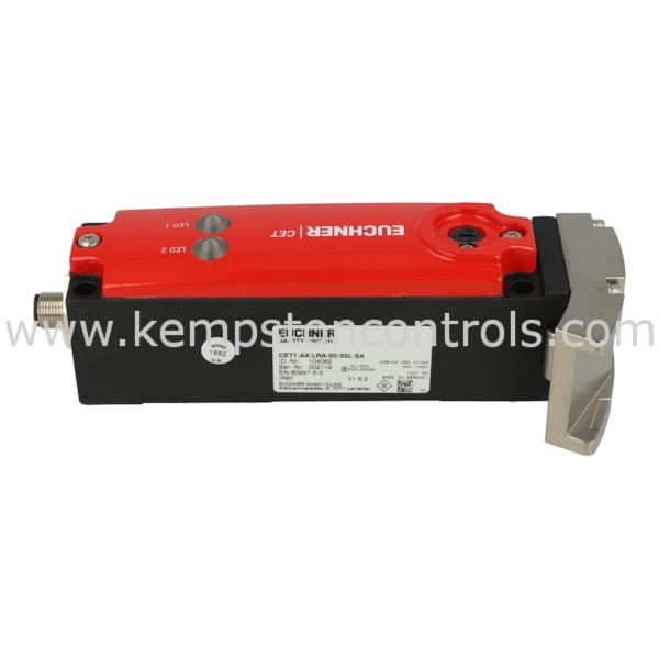 Euchner 104062 EUCHNER RED HEAD CET-AX GUARD LOCKING SWITCH, 24VDC, 2 X ...