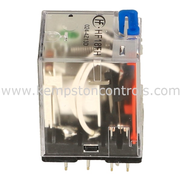 Hongfa HF18FH/024-4Z13D HONGFA PLUG IN RELAY, 24VDC, 6A, 4P | Kempston ...