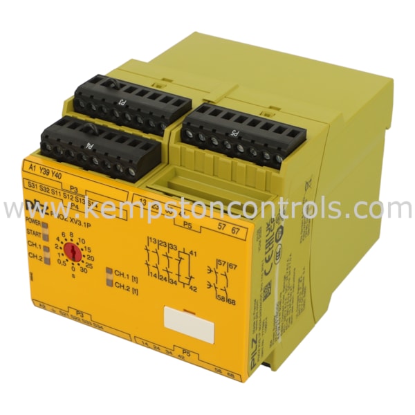 Pilz PNOZ XV3.1P 30/24-240VACDC 3no 1nc 2no t PILZ SAFETY RELAY, 1/2 ...