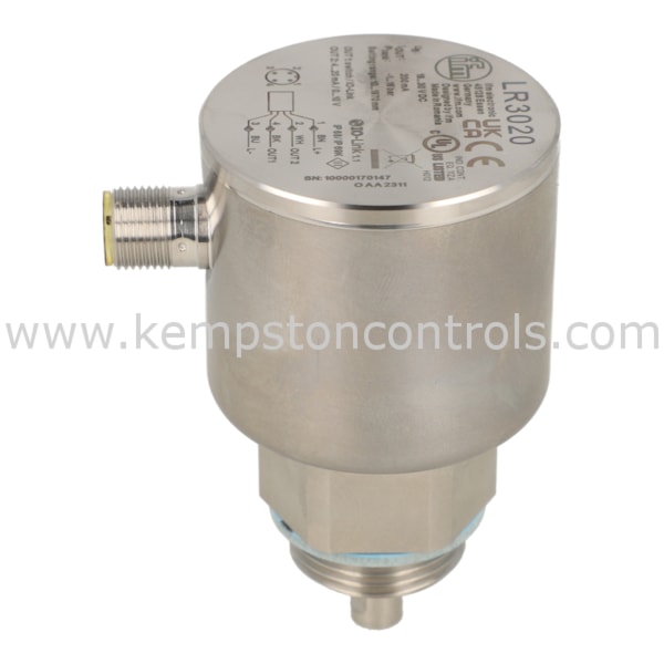 IFM LR3020 IFM CONTINUOUS LEVEL SENSOR, 16 BAR, PNP/NPN, 2 OUTUTS, 100 ...