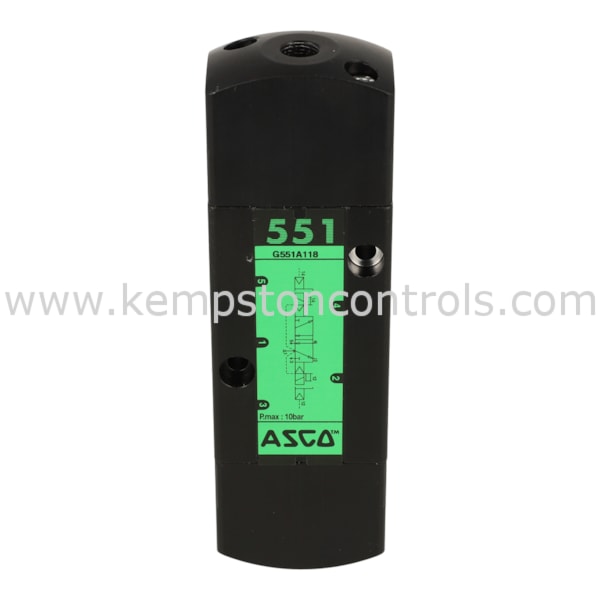 Emerson Asco G551A118 ASCO NUMATICS AIR OPERATED SPOOL VALVE G 1/4 NON ...