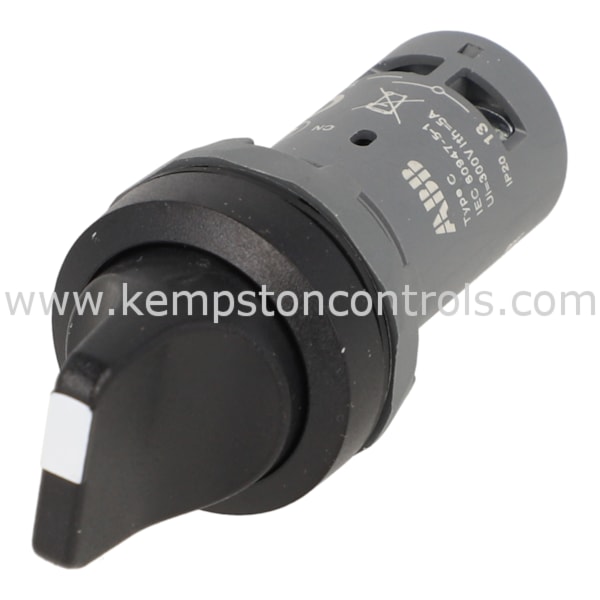 ABB 1SFA619202R1076 ABB COMPACT SELECTOR SWITCH, - 1NO+1NC, NON-ILLUMINATED | Kempston Controls