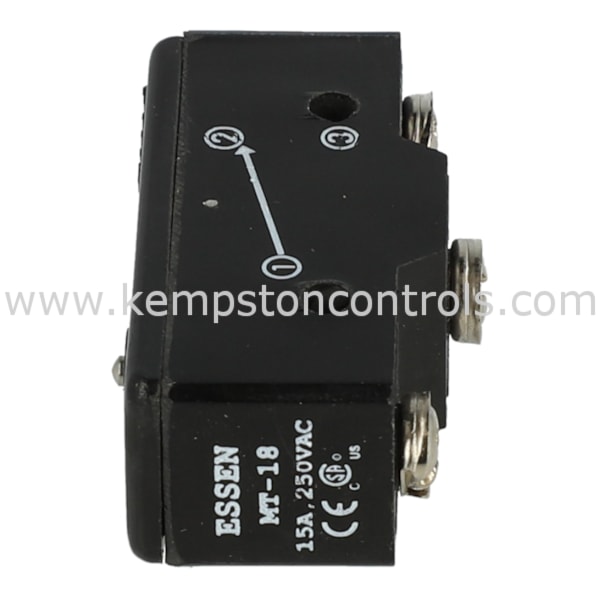 Essen MT-18 ESSEN MICROSWITCH, 15A, PIN PLUNGER ACTUATION, SINGLE POLE ...