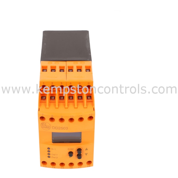 IFM DD2503 IFM EVALUATION UNIT FOR SPEED MONITORING, 110-240V AC | Kempston Controls