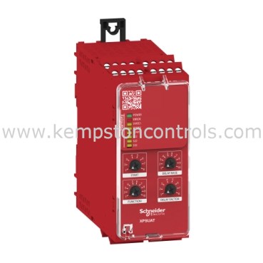 Schneider XPSAV11113 MODULE XPSAV, EMERGENCY STOP, 24VDC, TIME DELAY 0 ...