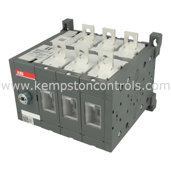 ABB OT250E03C ABB CHANGE-OVER SWITCH, 3 POLE, 250A | Kempston Controls