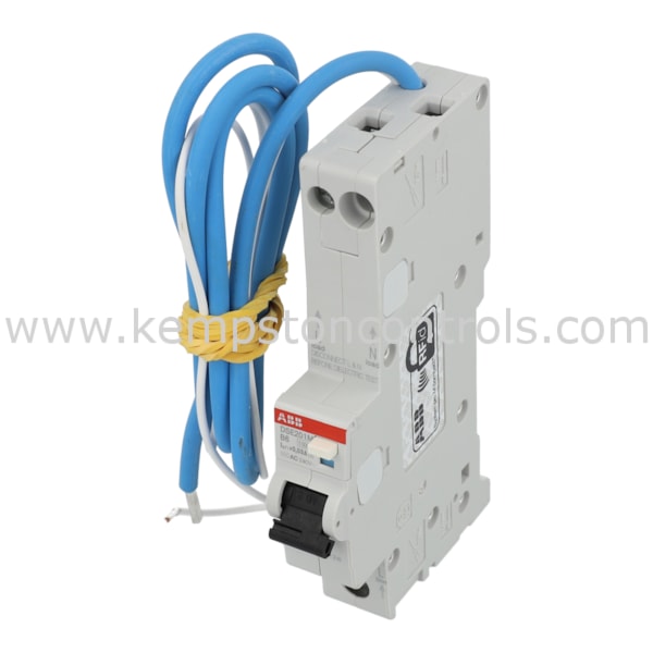 ABB 2CSR275051R1065 ABB DSE201 M B6 AC30 N BLUE 10 KA SP+N RCBO B TYPE 6A 30MA RESIDUAL ...