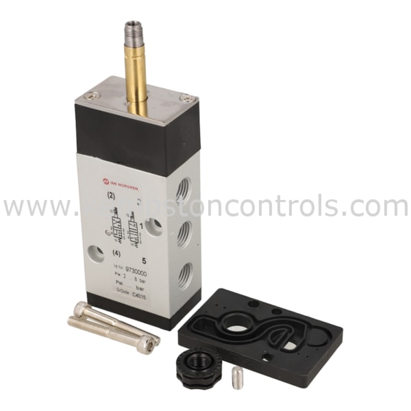 Norgren 9730000000000000 NORGREN INDIRECT SOLENOID ACTUATED SPOOL VALVE ...