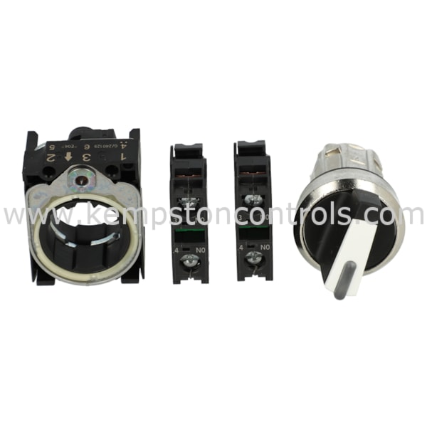 Siemens 3SU1150-2BL60-1NA0 SIEMENS SELECTOR SWITCH, ILLUMINABLE, 22MM, METAL WHITE, 3 POS I-O-II ...