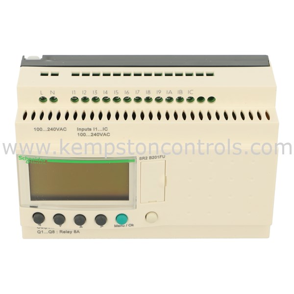 Schneider SR2B201FU SCHNEIDER ELECTRIC, ZELIO LOGIC SMART, LOGIC MODULE ...