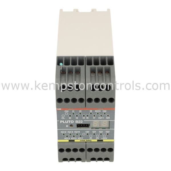 ABB 2TLA020070R4800 ABB PLUTO B22 PROGRAMMABLE SAFETY CONTROLLER BUS, 24VDC, 14 FAILSAFE INPUTS ...