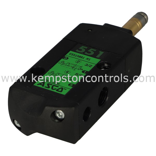 Emerson Asco SCG551A001MS.AC/DC ASCO NUMATICS SPOOL VALVE 551 NAMUR 3/2 ...