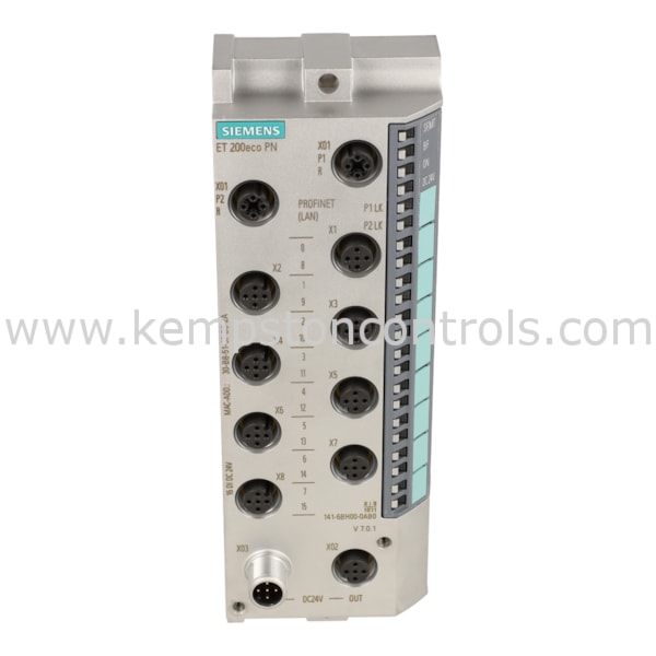 Siemens 6ES7141-6BH00-0AB0 SIEMENS SIMATIC DP, ET 200ECO PN, 16 DI 24V ...