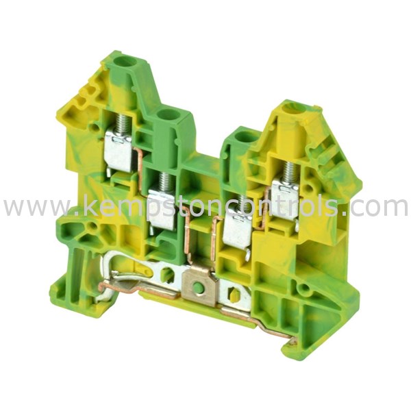 Dinkle DK4N-TR-PE DINKLE 4MM 4 WAY DIN RAIL EARTH TERMINAL | Kempston ...