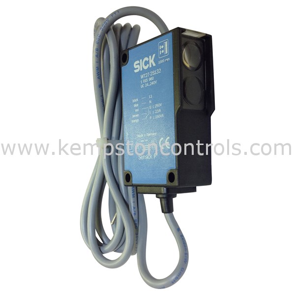 Sick WT27-2S132 PHOTOELECTRIC SENSOR, DIFFUSE, BACKGROUND SUPPRESSION ...