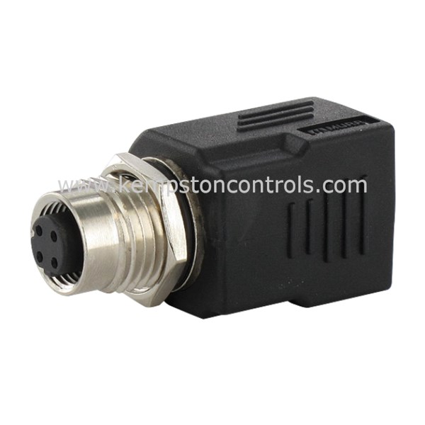 MURR 7000-44671-0000000 M12 RJ45 ETHERNET APADTER, BU, D-COD, STRAIGHT ...