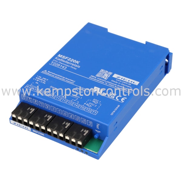 Other T228143 ZIEHL PTC-RESISTOR RELAY, 24-240VAC/DC, TYPE MSF220K, FOR ...
