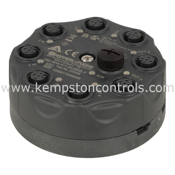 Pepperl + Fuchs VBA-4E4A-G11-ZAJ/EA2L-F P+F ASI MODULE | Kempston Controls