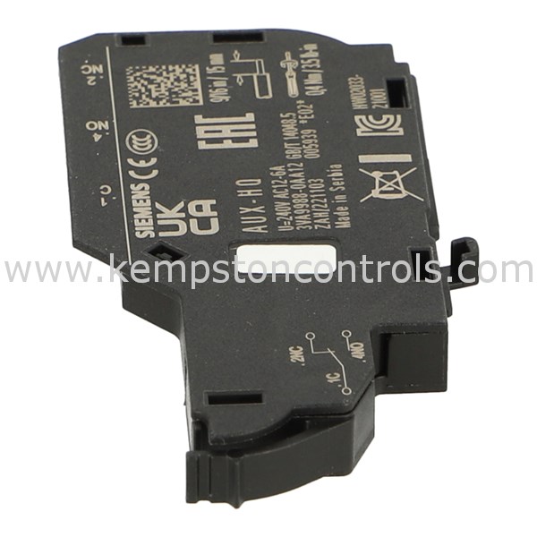 Siemens 3VA9988-0AA12 SIEMENS AUXILIARY SWITCH CHANGEOVER CONTACTS ...