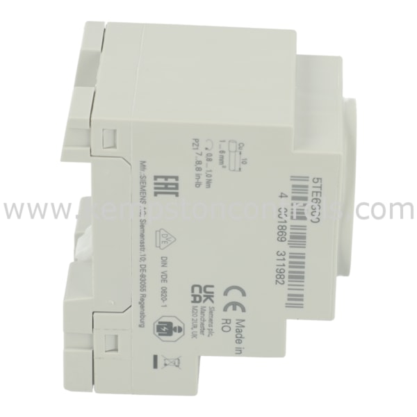 Siemens 5TE6800 SIEMENS SCHUKO SOCKET 16A | Kempston Controls