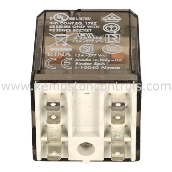 Finder 62.32.9.012.0000 FINDER POWER RELAYS 16 A SOCKETS 92 SERIES E ...