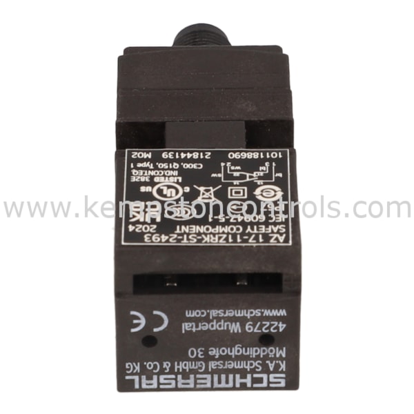 Schmersal 101188690 SCHMERSAL SAFETY SWITCH WITH ACTUATOR, M12X1 ...