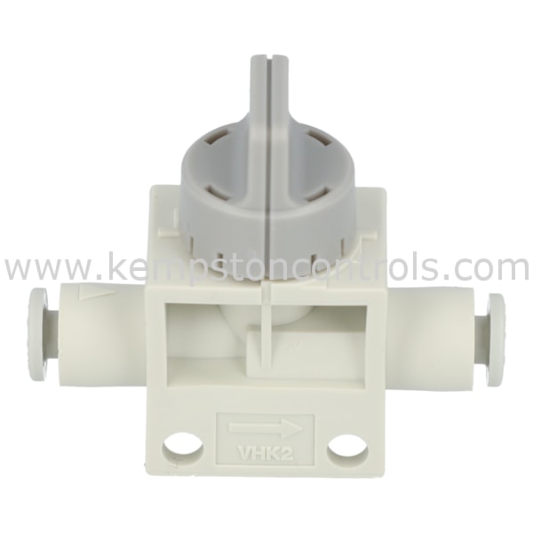 SMC VHK2A-04F-04F SMC VHK-A, FINGER VALVE, 1(P) Ø4MM /2(A) Ø4MM, ONE ...