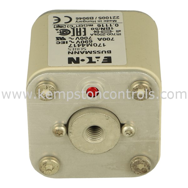 Bussmann 170M4417 BUSSMANN FUSE 700A 690V 1B/50 | Kempston Controls