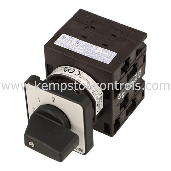 Eaton Moeller T3-3-8314/E MOELLER STEP SWITCH, 6CONTACTS, 32A, FRONT ...