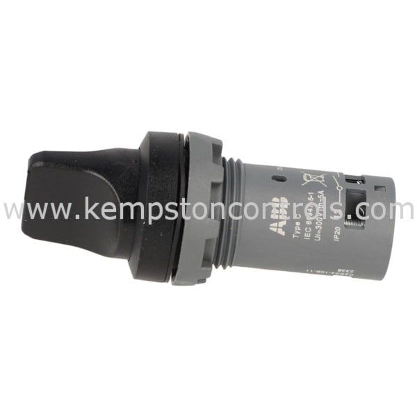 ABB 1SFA619202R1076 ABB COMPACT SELECTOR SWITCH, - 1NO+1NC, NON-ILLUMINATED | Kempston Controls