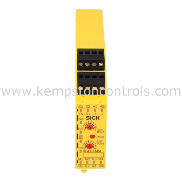 Sick UE410-MM3 SICK SAFETY CONTROLLER, 2 SAFETY INPUTS, 2 SWITCHING ...