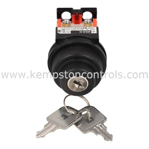 Fuji AR30JR-2A11A FUJI KEY SWITCH, 2 POS MAINTAINED KEY REMOVEABLE LEFT ...